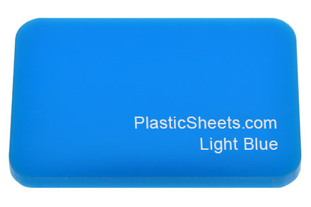 Light Blue Perspex Sheet